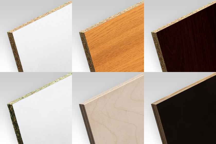 Armoires de cuisine — Mélamine vs Bois vs Polyester vs Polymère